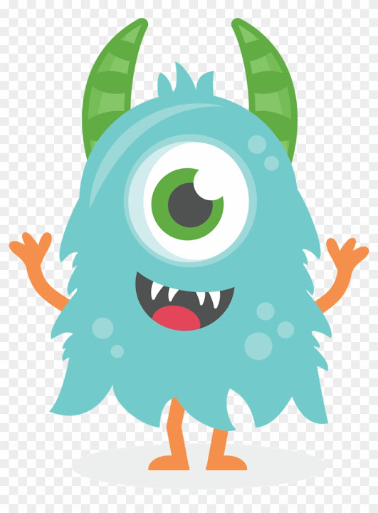 Free: Monster Clipart Cute - Monster Clipart Cute