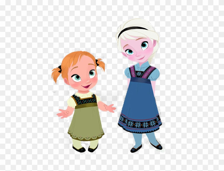 Free: Little Anna And Elsa - Frozen Concept Art - nohat.cc