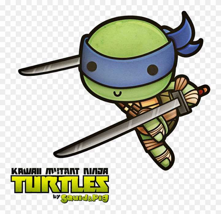 Free: Kawaii Mutant Ninja Turtles By Squidpig - Baby Leonardo Ninja ...