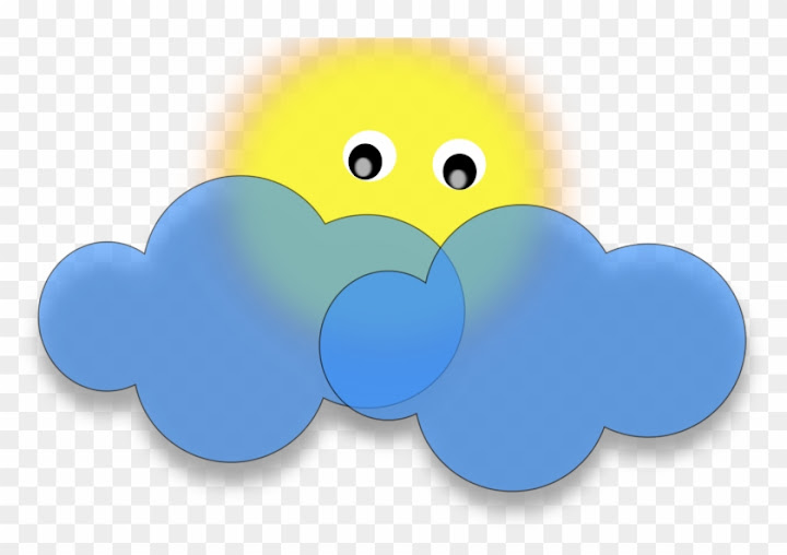 Free: Sun And Clouds Clipart - Sun And Clouds Clip Art - nohat.cc