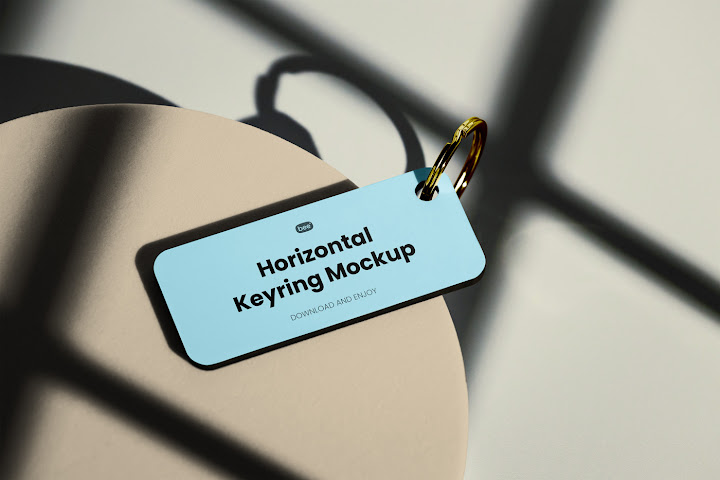 Free: Free Lying Keyring Mockup - nohat.cc