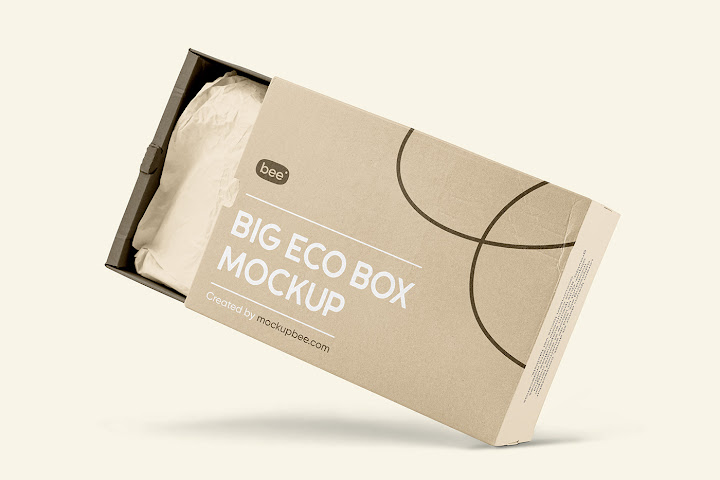 Free: Free Open Big Box Mockup - nohat.cc