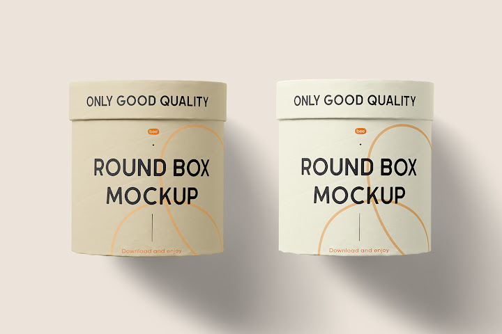 Free: Free Double Tube Box Mockup - nohat.cc